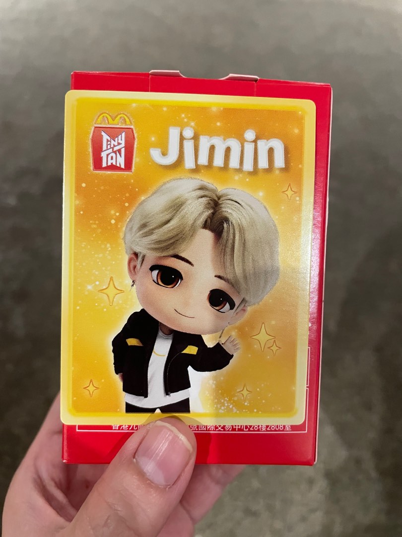 McDonald's TinyTAN Jimin Figure, Hobbies & Toys, Toys & Games on Carousell