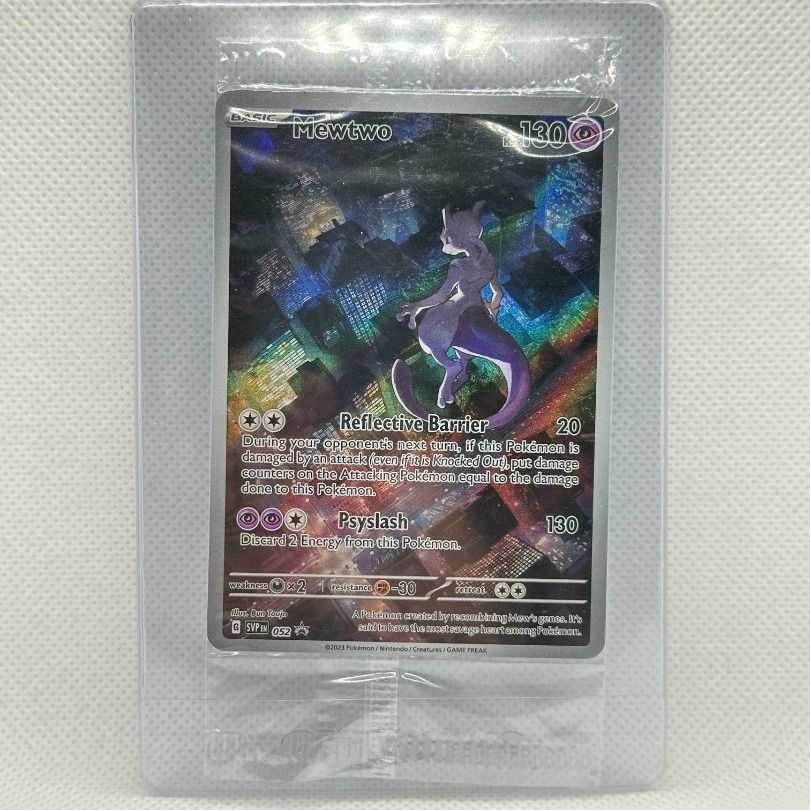 [SEALED] Mewtwo #52 Black Star Promo Pokemon 151 UPC Ultra Premium ...