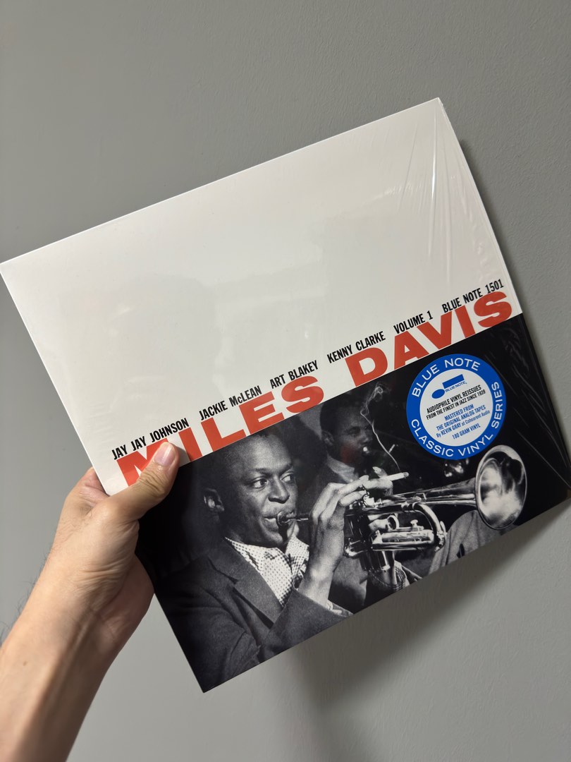 Miles Davis Vol. 1 Blue Note Vinyl Record, Hobbies & Toys, Music ...