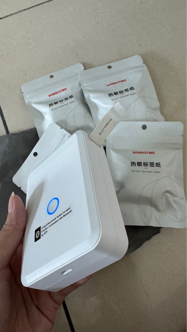 Nimbot D110 Label Printer, Computers & Tech, Printers, Scanners ...