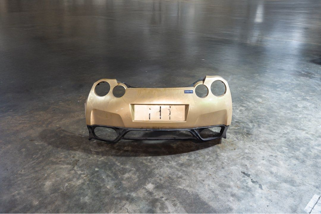 Nissan GTR Rear Bumper, Car Accessories, Accessories on Carousell