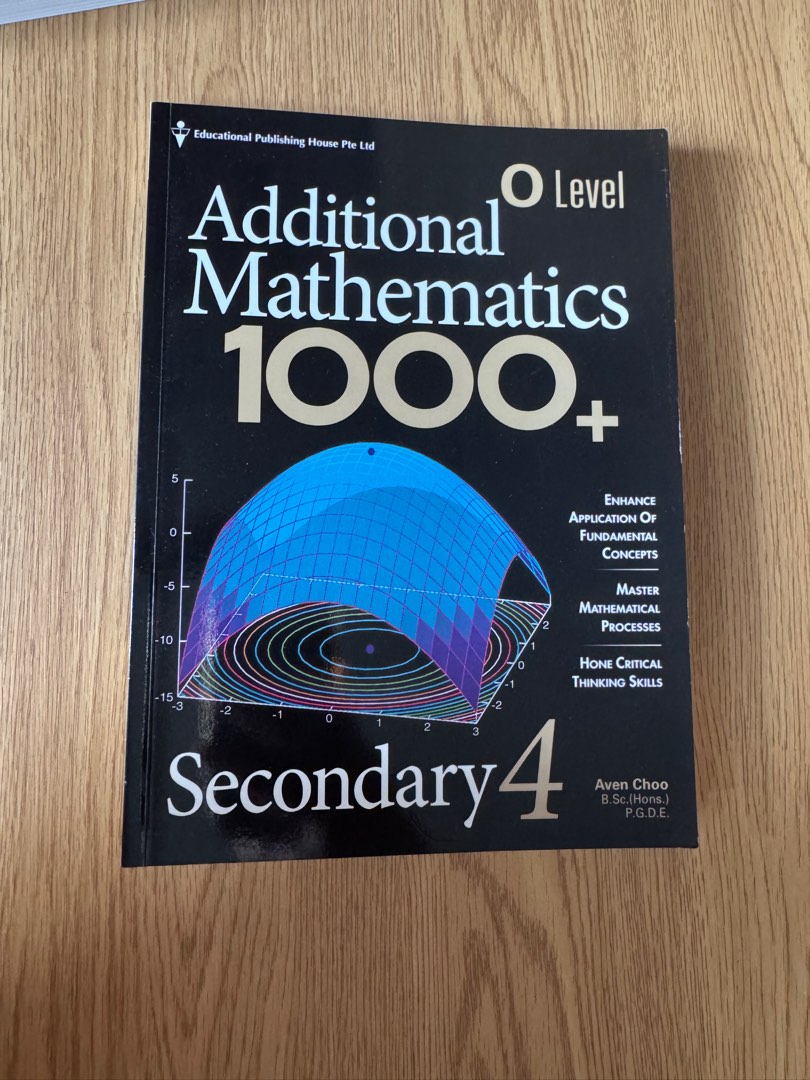 O Level Additional Mathematics 1000+ Textbook, Hobbies & Toys, Books ...