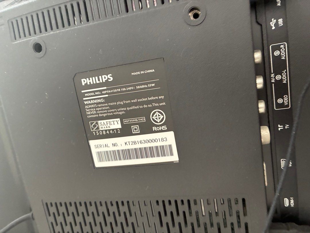 Philips 40PFA4150/98 40-inch LED TV, TV & Home Appliances, TV ...