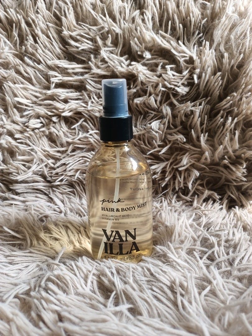Pink Vanilla Hair & Body Mist, Beauty & Personal Care, Fragrance & Deodorants on Carousell