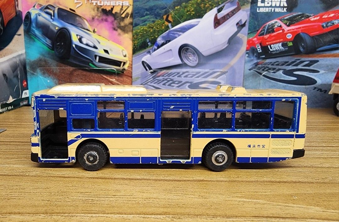 Pocket Bus Bas Jepun Made in Japan (pintu depan hilang), Hobbies & Toys ...