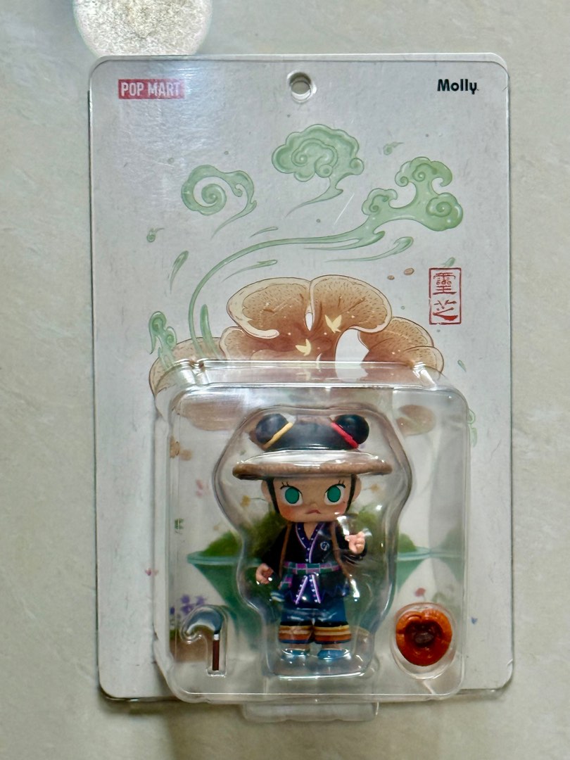 Popmart Molly Chinese Herbal - Ling Zhi BNIB, Hobbies & Toys, Toys ...