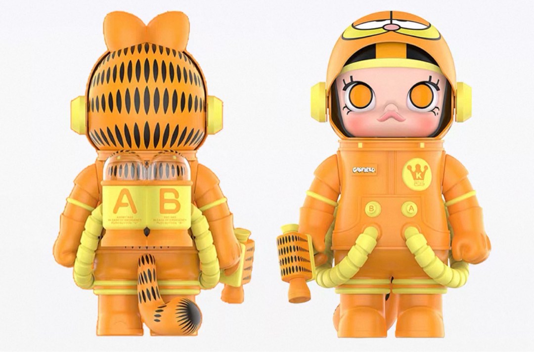 Popmart Molly Mega Garfield A 400%, Hobbies & Toys, Toys & Games on ...