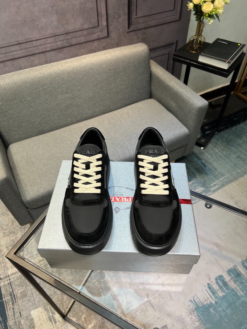 Prada] Men's Shoes Counter Hot Selling Running Shoes, Men's Fashion ...