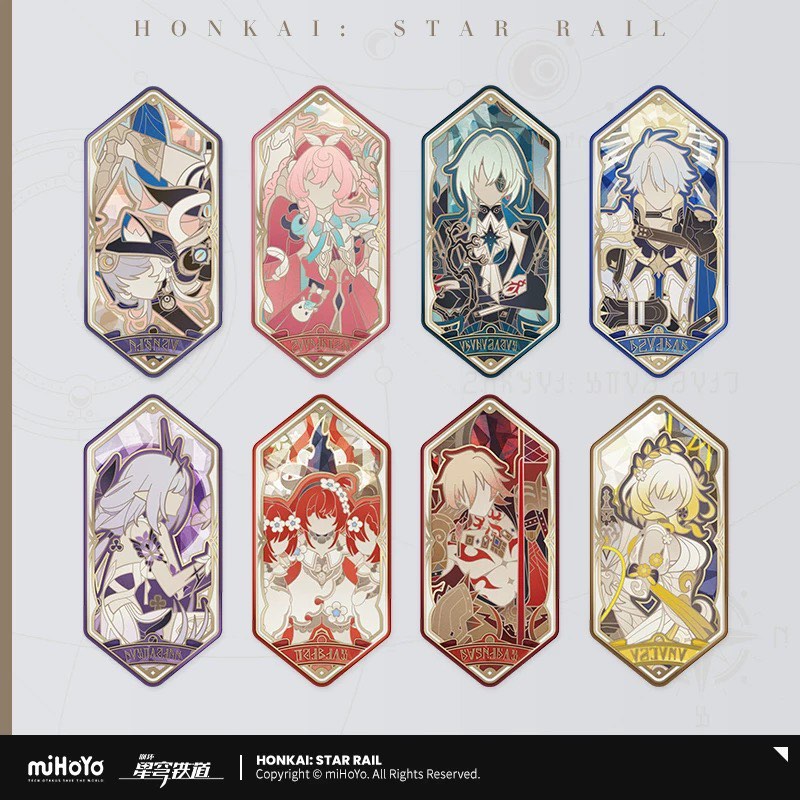 [Pre Order] HSR Official As I've Written Series Badge, Stand, Hobbies ...