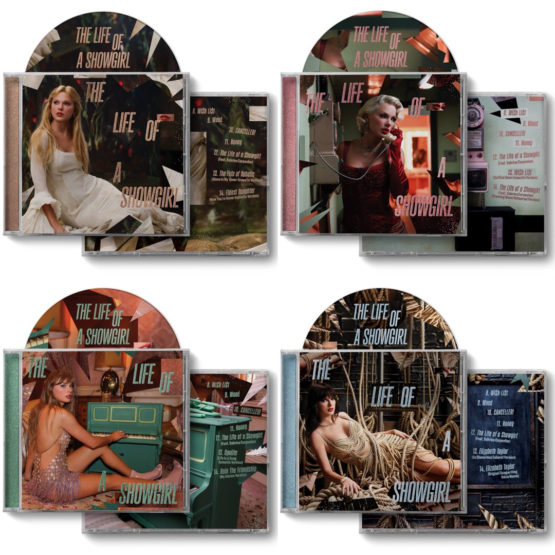 Pre order Taylor swift THE LIFE OF A SHOWGIRL (4Variants), Hobbies ...