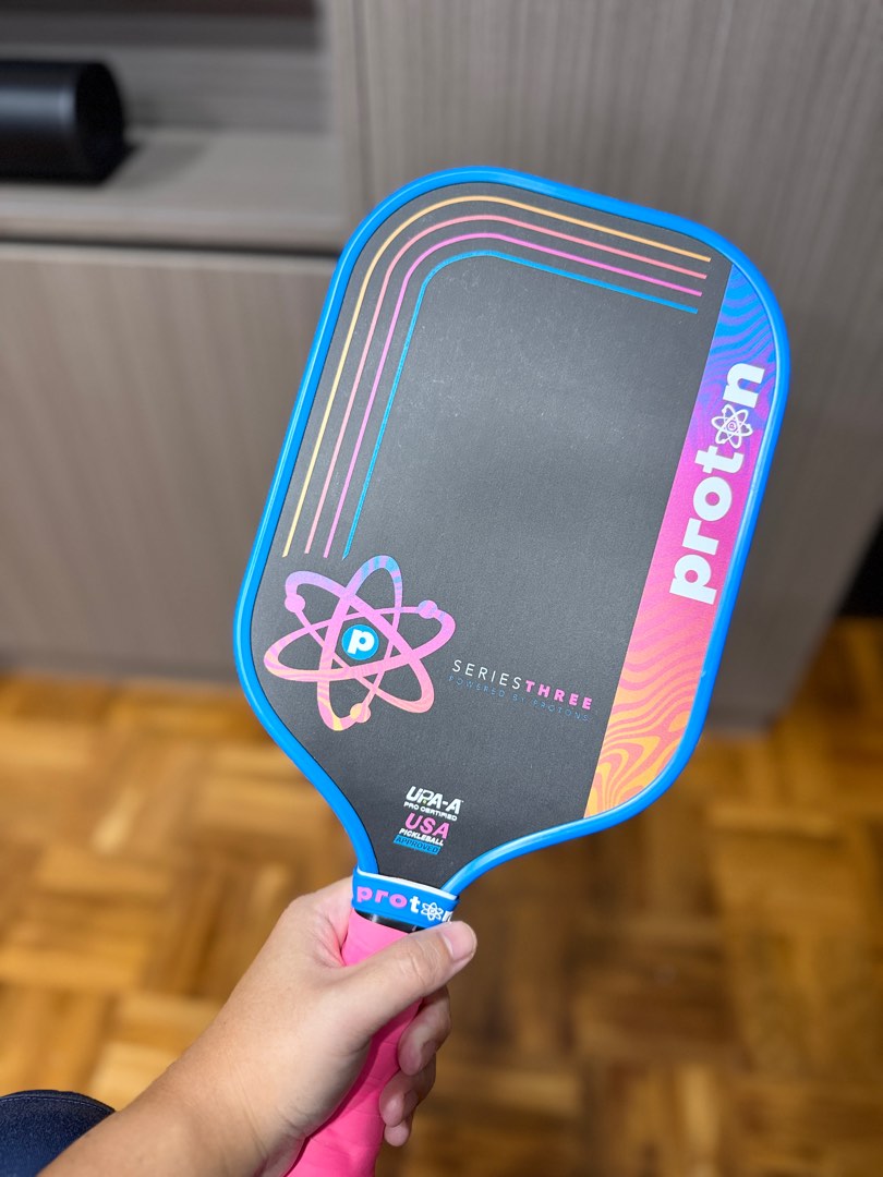 Authentic Proton Series 3 Pickleball Paddle - Project Flamingo, Sports ...