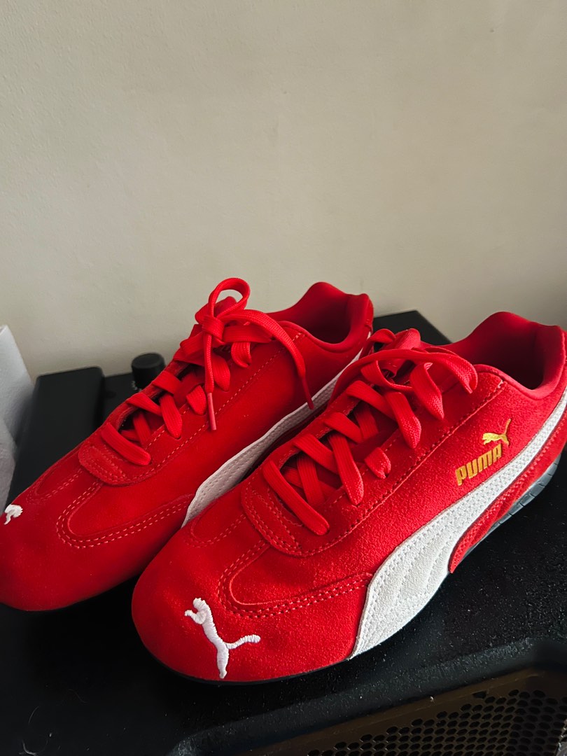 Puma speedcat red, Women's Fashion, Footwear, Sneakers on Carousell