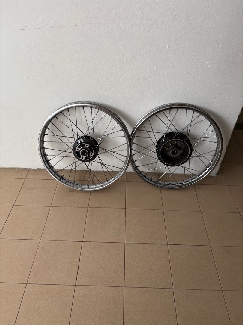 Rxz rim union cycle, Motorcycles, Motorcycle Accessories on Carousell