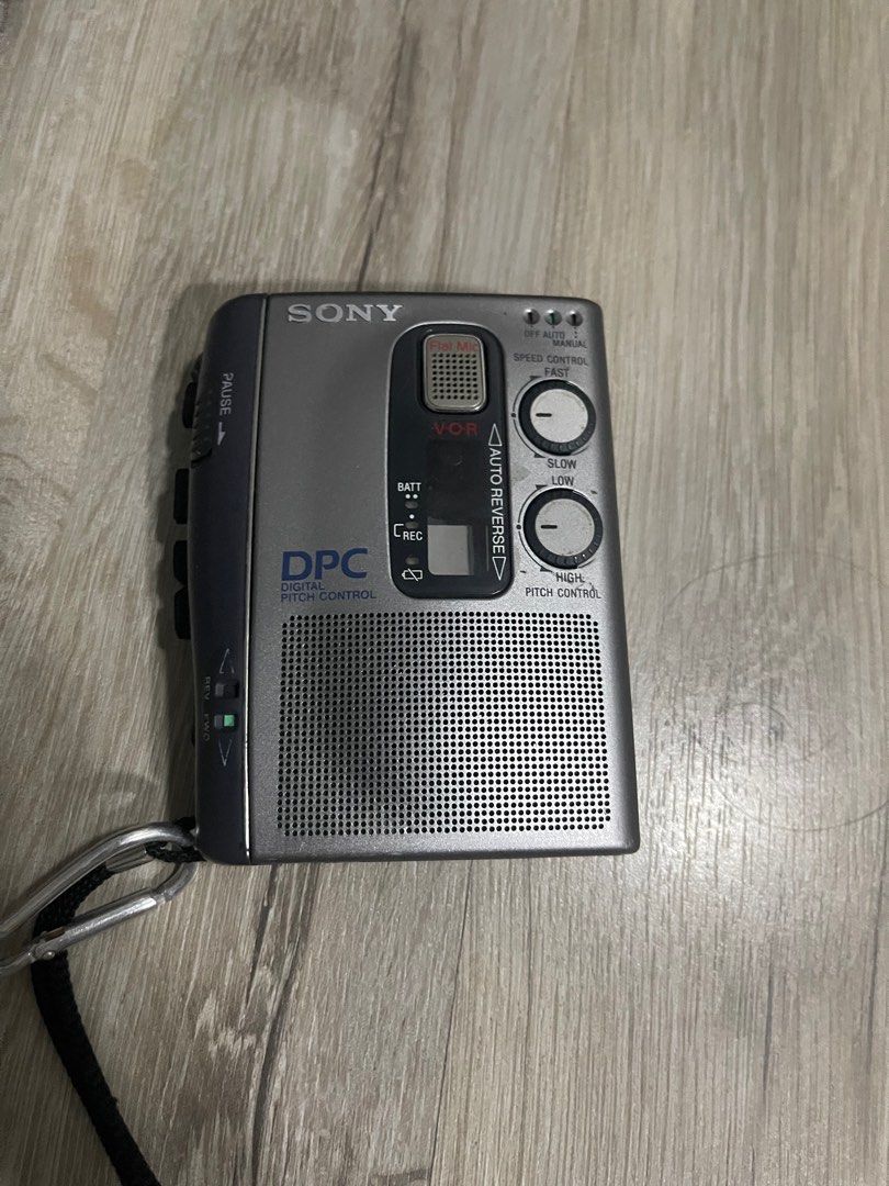 Sony DPC Digital Pitch Control Cassette Player, Audio, Portable Music ...
