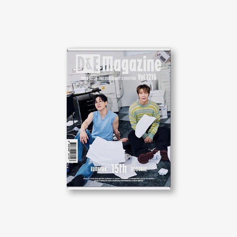 SUPER JUNIOR D&E 2026 SEASON'S GREETINGS (D&E MAGAZINE VOL 1216 ...