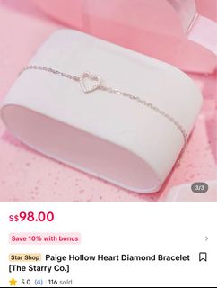 The Starry Co - Juliet Bar Bracelet, Women's Fashion, Jewelry ...