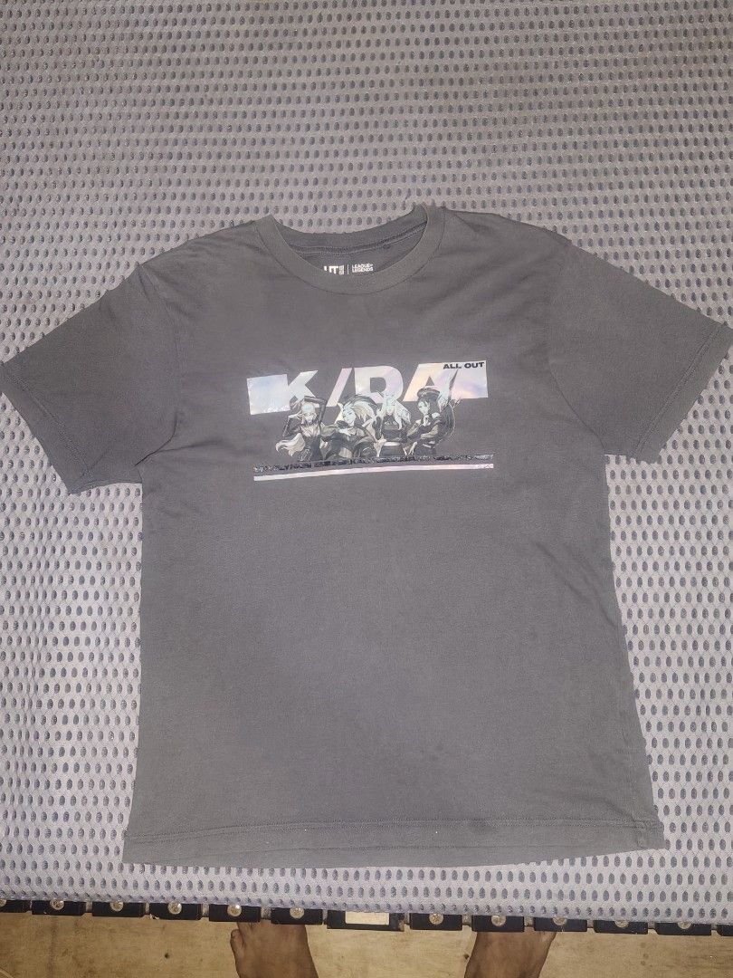Uniqlo UT League of Legends K/DA T-shirt, Men's Fashion, Tops & Sets ...
