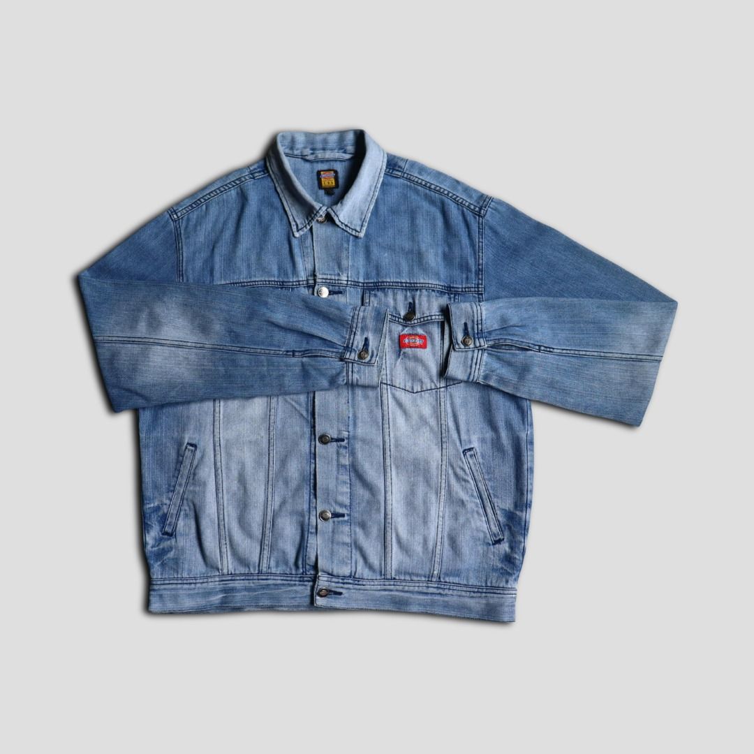 Vintage Dickies Denim Jacket, Men's Fashion, Coats, Jackets and ...