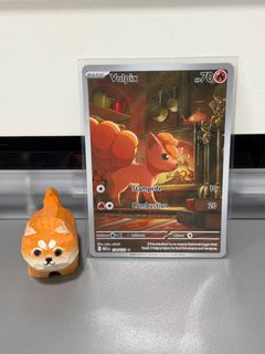 Vulpix IR Mega Evolution, Hobbies & Toys, Toys & Games on Carousell