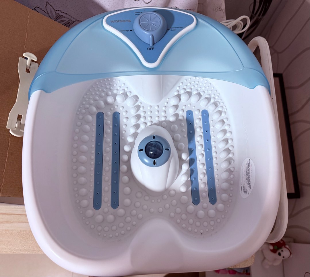 [Brand NEW] Watsons Bubble Foot Spa Massager, Beauty & Personal Care ...