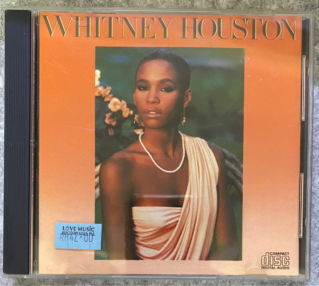 Whitney Houston CD (NM-, nice copy. Made in Australia), Hobbies & Toys ...