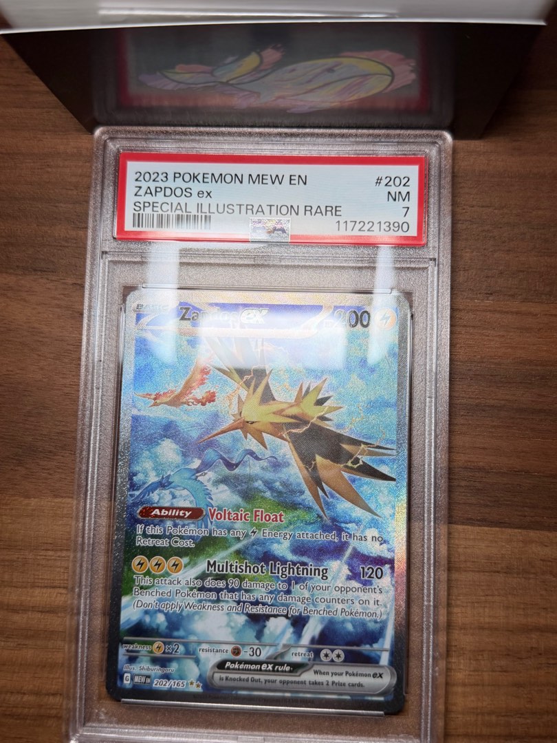 Zapdos ex #202 Pokemon Scarlet & Violet 151 PSA 7, Hobbies & Toys, Toys ...