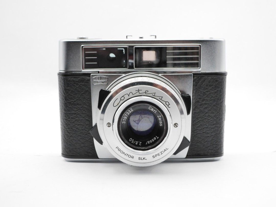 Zeiss Ikon Contessa Carl Zess Tessar 50mm F2.8 35mm Film Camera ...