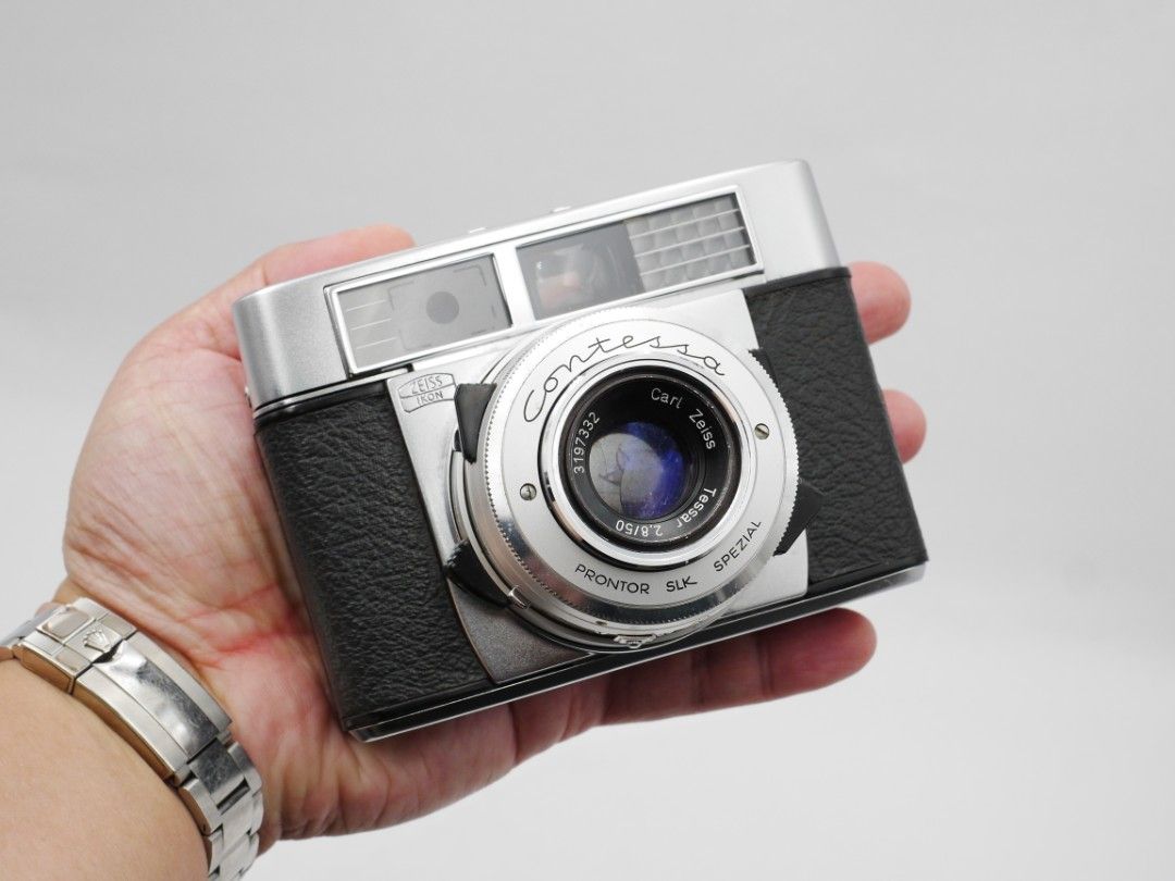 Zeiss Ikon Contessa Carl Zess Tessar 50mm F2.8 35mm Film Camera ...