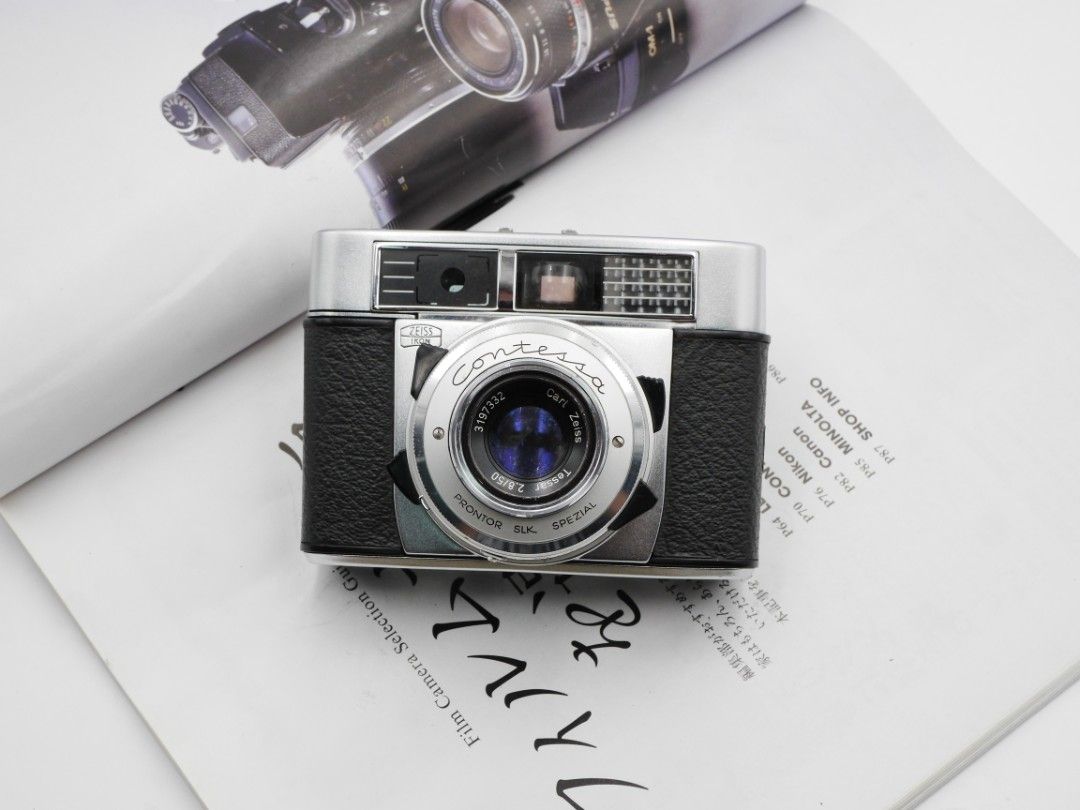 Zeiss Ikon Contessa Carl Zess Tessar 50mm F2.8 35mm Film Camera ...