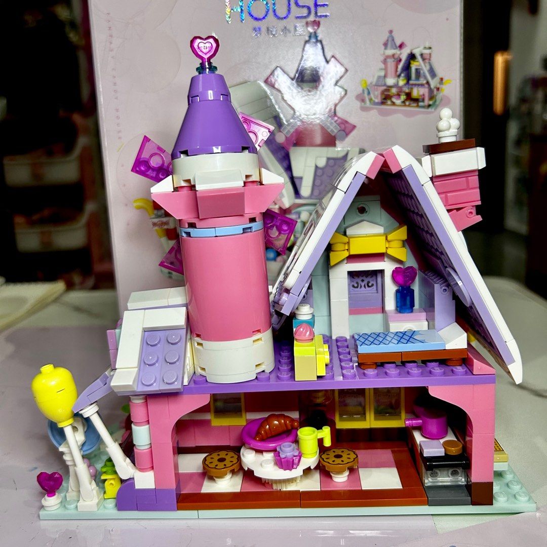 547Pcs Fantasy Candy House Building Blocks Set (Lego Compatible ...