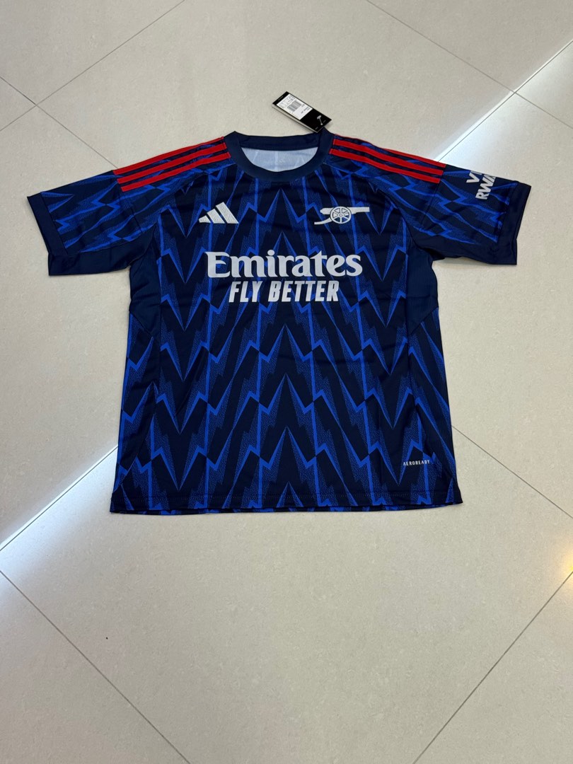 ARSENAL FC AWAY JERSEY/KIT 25/26, Men's Fashion, Activewear on Carousell