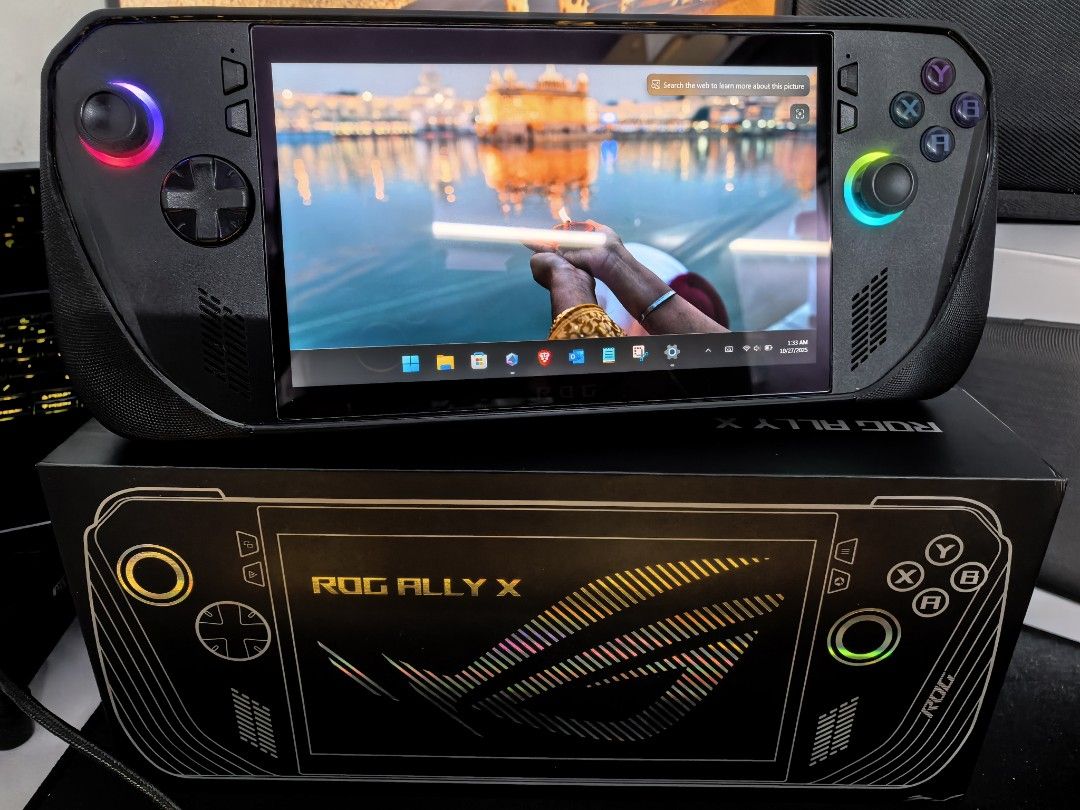 ASUS ROG Ally X Under Warranty, Video Gaming, Video Game Consoles ...