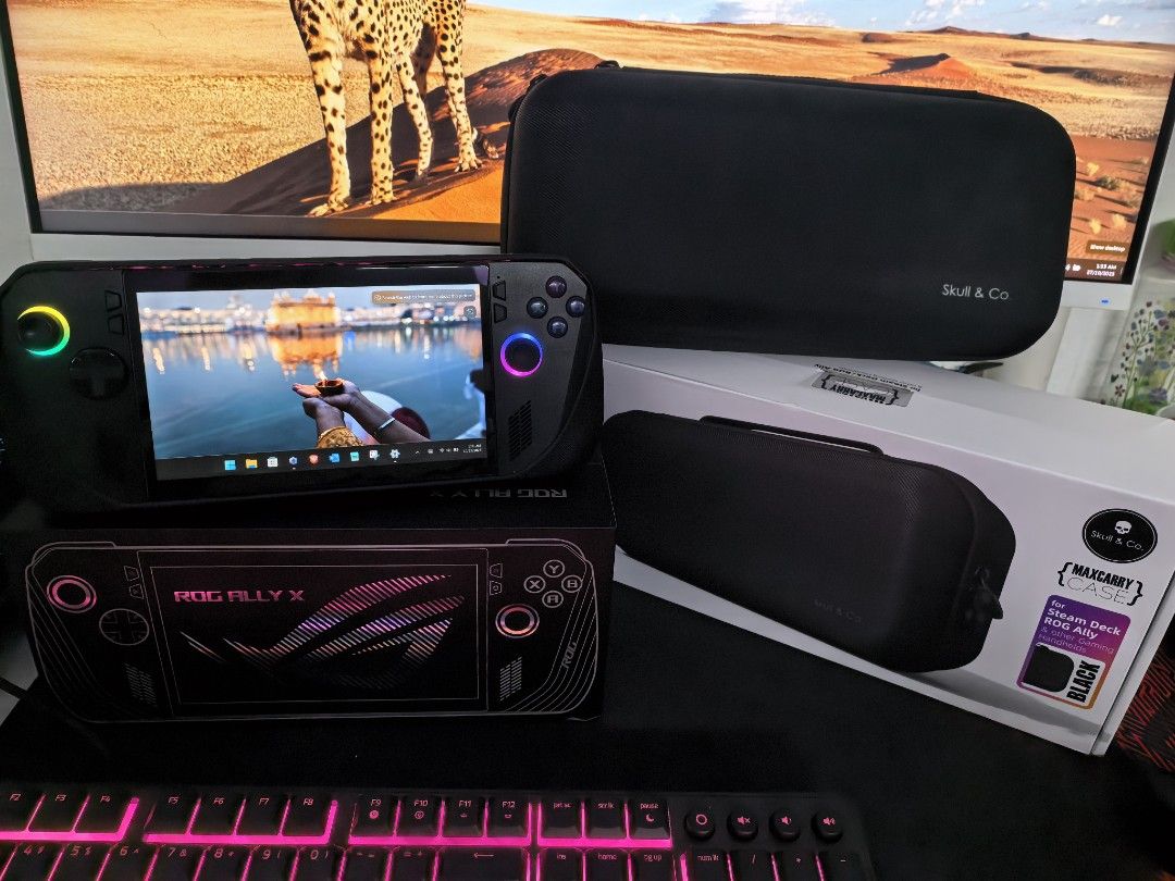 ASUS ROG Ally X Under Warranty, Video Gaming, Video Game Consoles ...