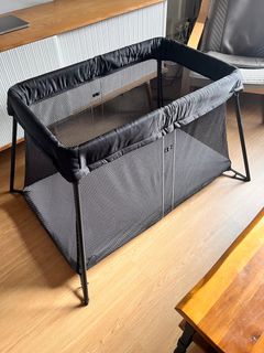 CLEARANCE ASALVO easy fold travel cot, Babies & Kids, Baby Nursery ...