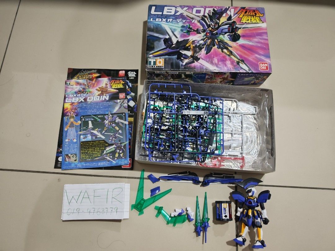 Bandai LBX Odin Model Kit, Hobbies & Toys, Toys & Games on Carousell