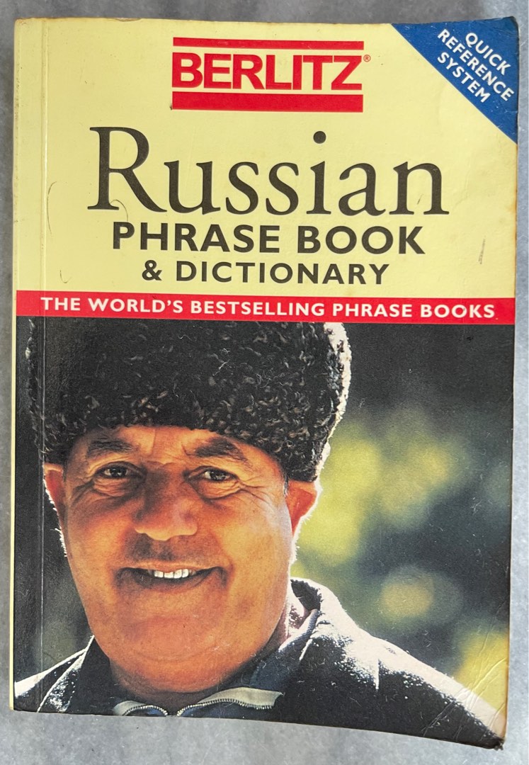Berlitz Russian Phrase Book & Dictionary, Hobbies & Toys, Books ...