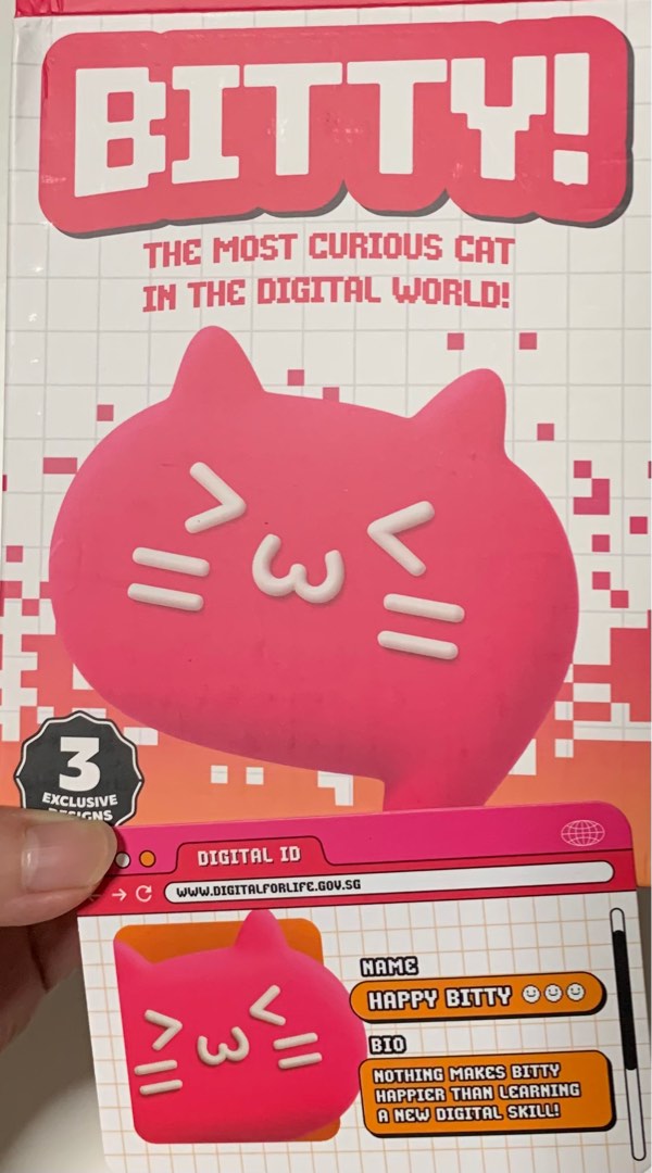 Bitty Cat Plush Toy Blind Box - Digital for Life - Brand New, Hobbies ...