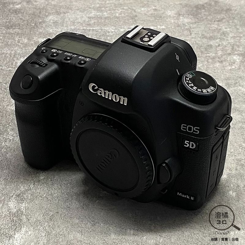 『澄橘』Canon EOS 5D2 5D Mark II Body 機身 快門數134XX 黑《二手》A79977, 相機攝影, 相機在旋轉拍賣
