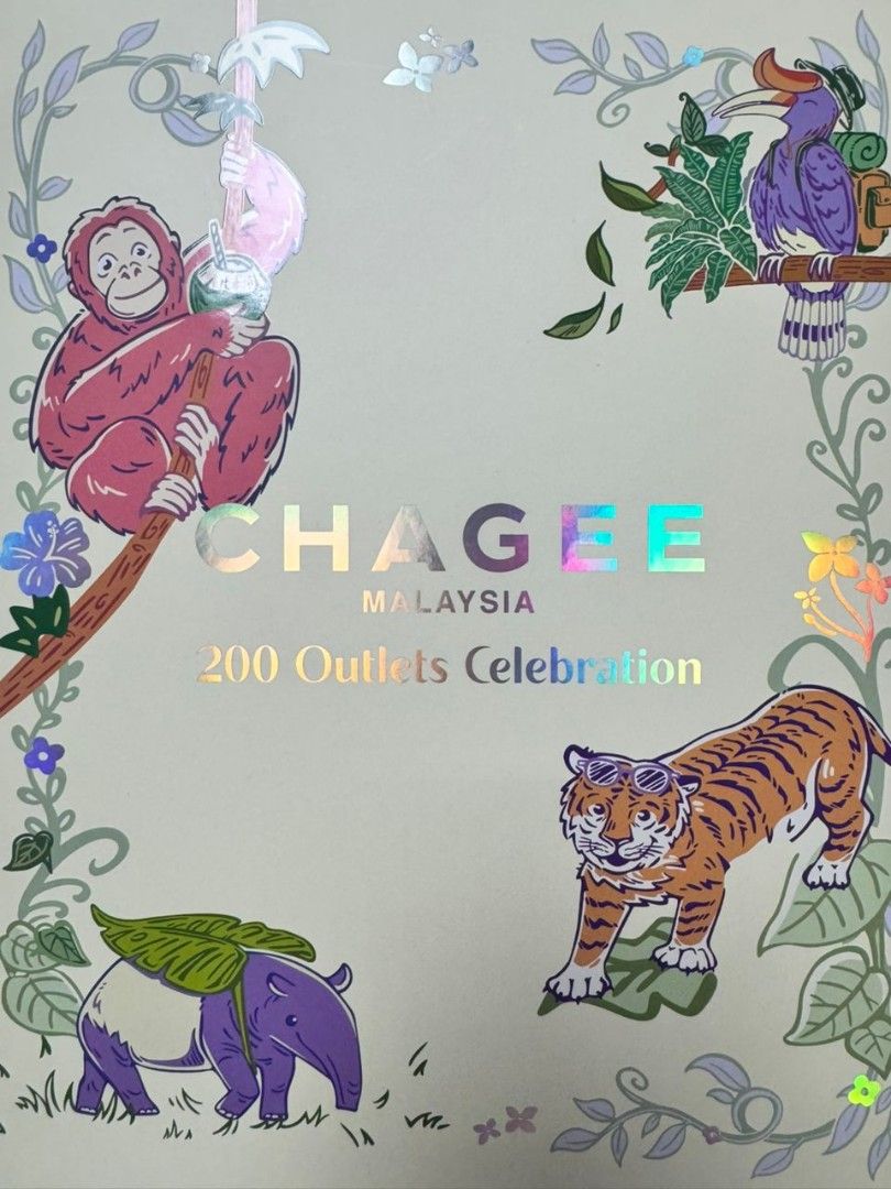 CHAGEE 200 Outlets Celebration Gift Set — Limited Edition, Hobbies ...