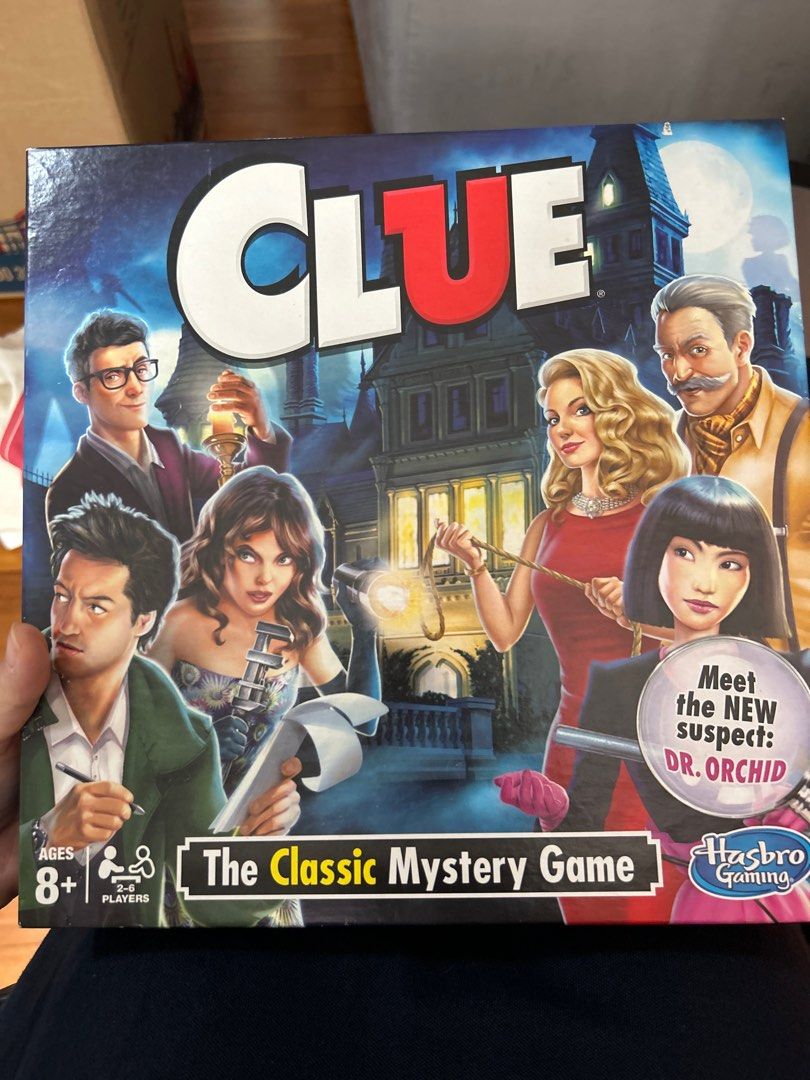 Clue: The Classic Mystery Game, Hobbies & Toys, Toys & Games on Carousell