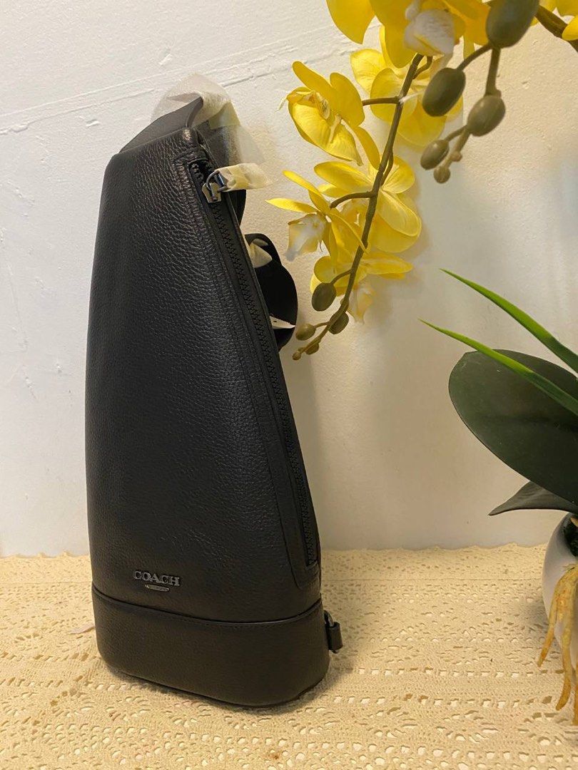 Coach Dominic Sling Pack in Black, Luxury, Bags & Wallets on Carousell
