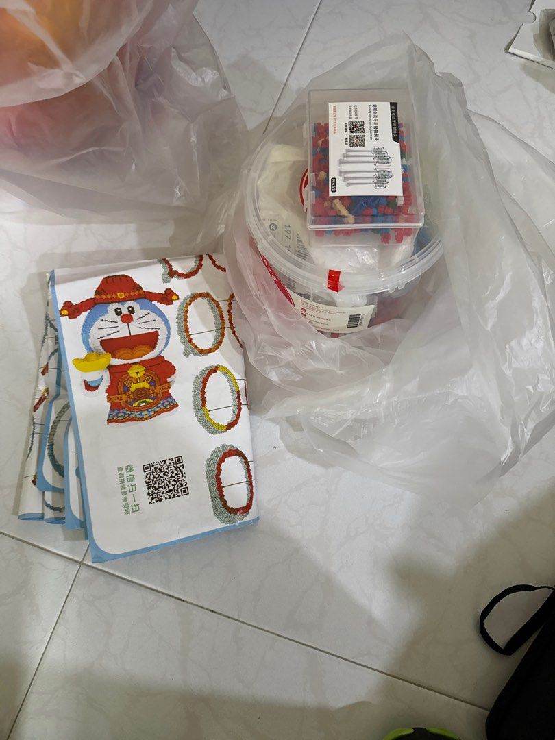 Doraemon Block Set , Hobbies & Toys, Toys & Games on Carousell
