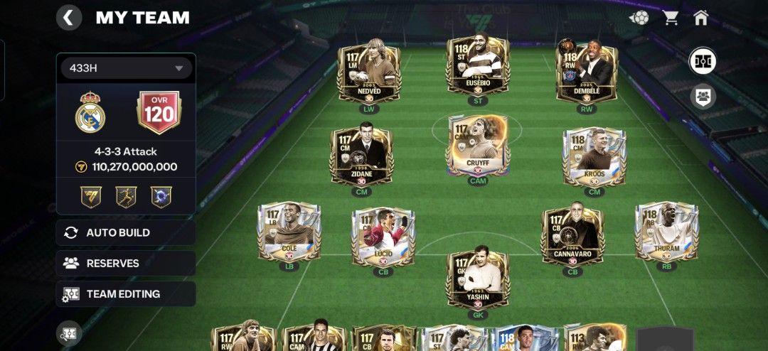 FC Mobile Account - OVR 120 Team, Video Gaming, Video Games, Others on ...