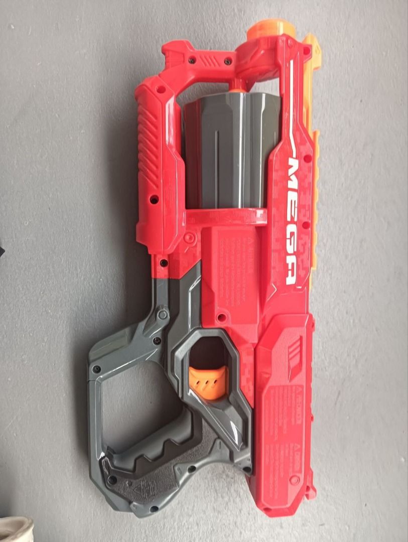 [FREE BULLETS] Authentic Nerf Mega Cycloneshock foam bullet blasters ...