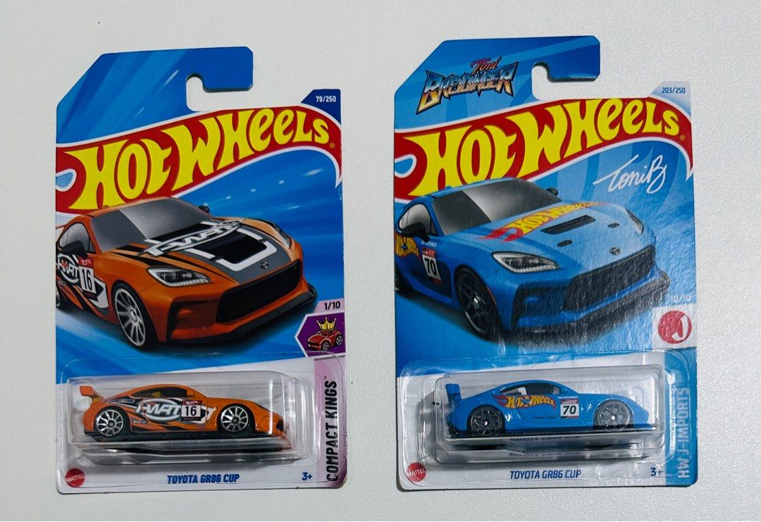 Hot Wheels Toyota GR86 Cup Pair (Set of 2), Hobbies & Toys, Toys ...