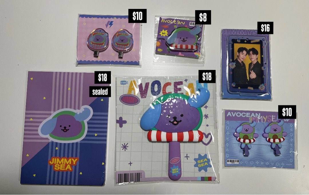 Jimmy Sea / Avocean Assorted GMMTV Merch, Hobbies & Toys, Memorabilia ...