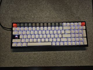 Keychron K17 Max QMK Wireless Custom Mechanical Keyboard (Brown Tactile ...