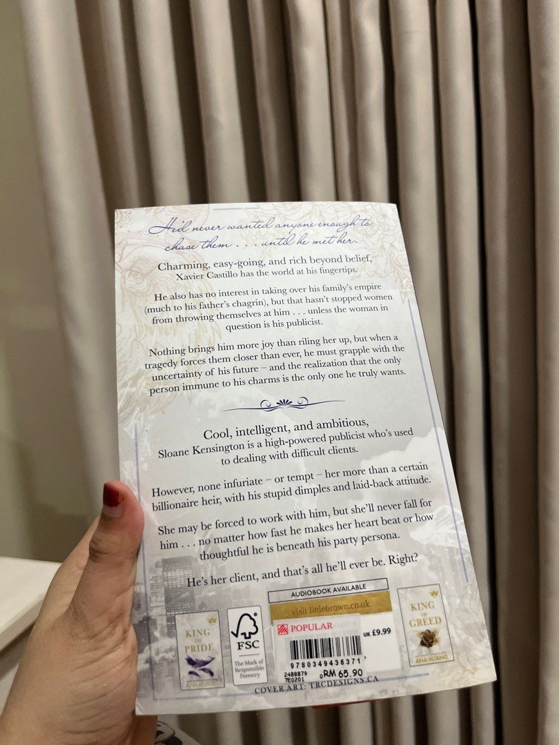 King of Sloth by Ana Huang, Hobbies & Toys, Books & Magazines ...