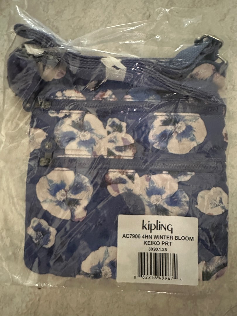 Kipling Winter Bloom Keiko PRT, Women's Fashion, Bags & Wallets ...