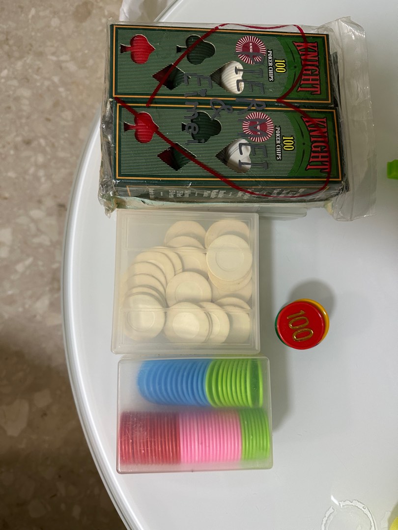 Knight Poker Chips Set, Hobbies & Toys, Toys & Games on Carousell